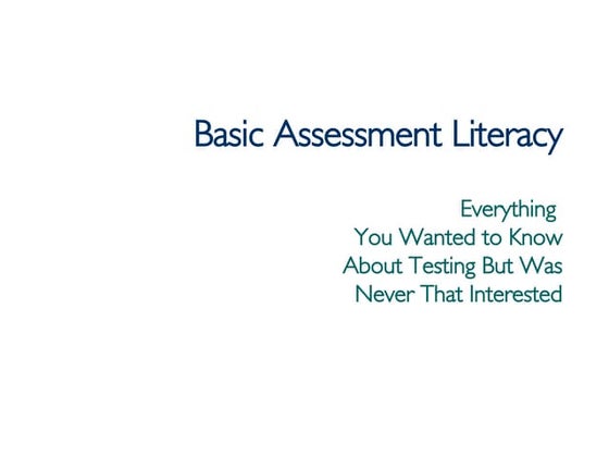The MODIFIED TRUE OR FALSE ASSESSMENT.PPTX | Standardized Testing ...