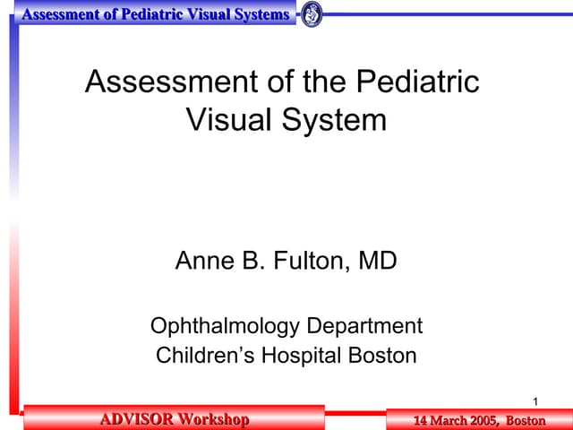 Approach to a pale optic disc | PPTX