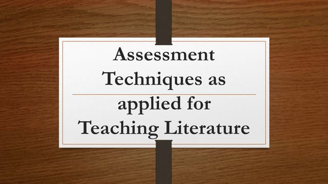 Evaluating the Adaptation of a Literary - 1.pptx