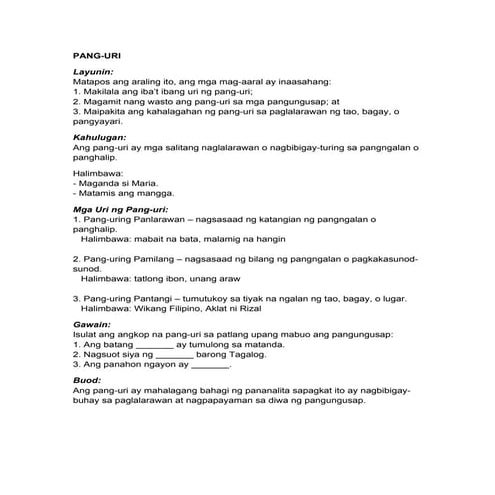LE_Q2_Filipino 7_Lesson 1 Week 4. lesson exemplar | PDF