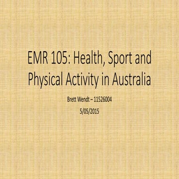 Physical Activity | PPTX