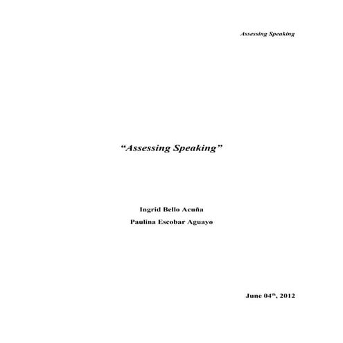 Pt3 speaking sample test examiner booklet | PDF
