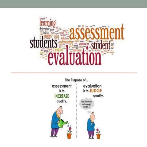 Assessment and evaluation | PPTX