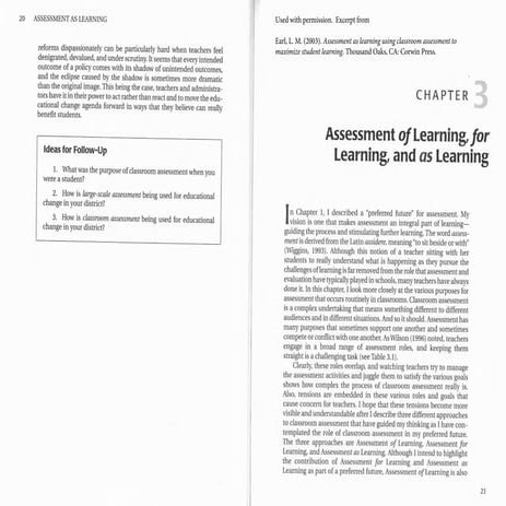 Assessment as learning.pdf