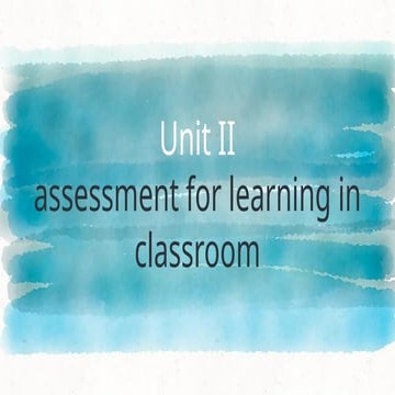 Assessment for Learning in Classroom.pptx