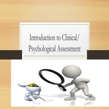 assessment intro for learning purpose it | PPT