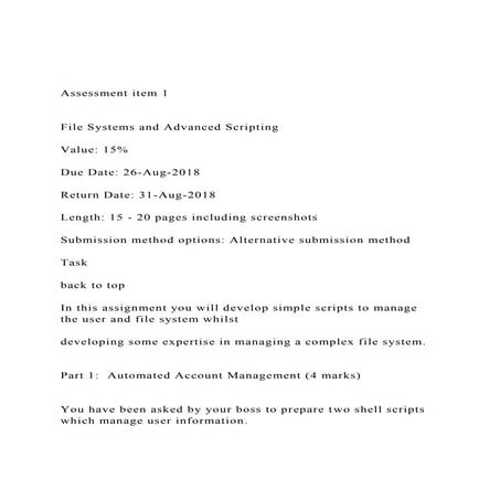 Assessment item 1 File Systems and Advanced Scripting .docx