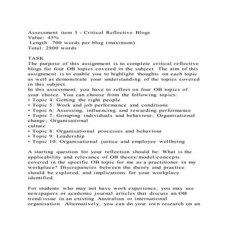 OTHM LPM Assignment Answer | DOCX