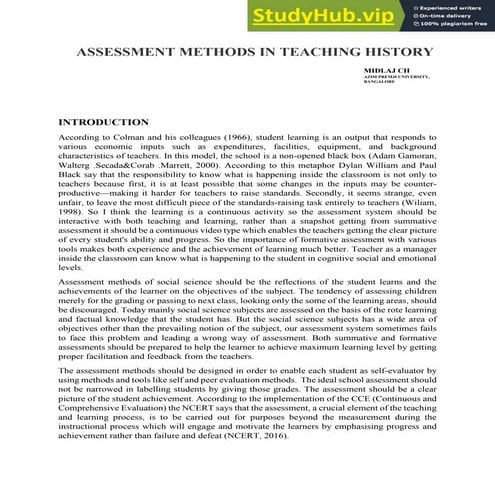 ASSESSMENT METHODS IN TEACHING HISTORY.pdf