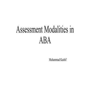 Assessment Modalities dedededededABA.pptx