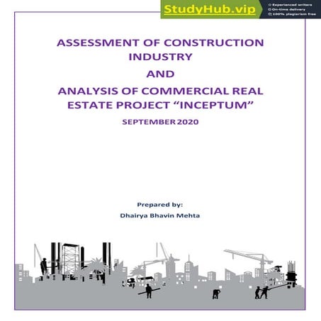 Assessment Of Construction Industry And Analysis Of Commercial Real ...