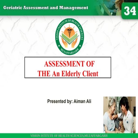 Nursing Assessment of Elder clients.pptx