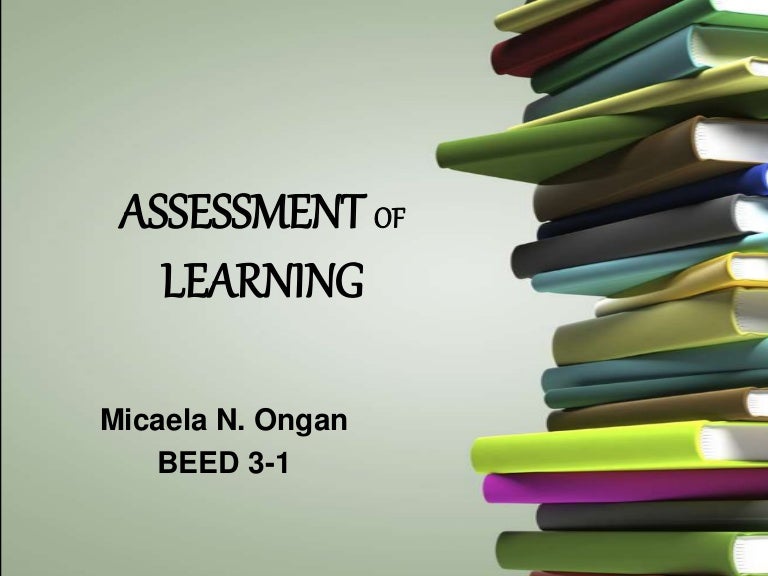Assessment For Learning