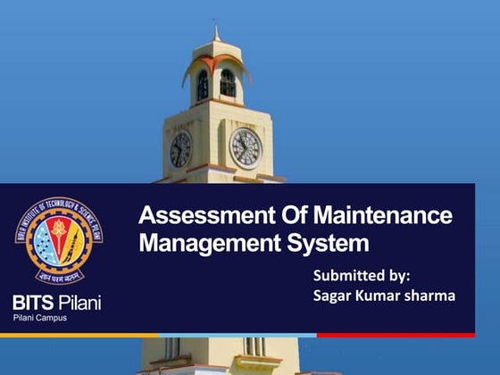 Modern Maintenance & Reliability Management: Planning and Estimating ...