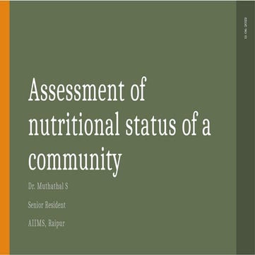 Assessment of Nutritional Status of Community.pptx
