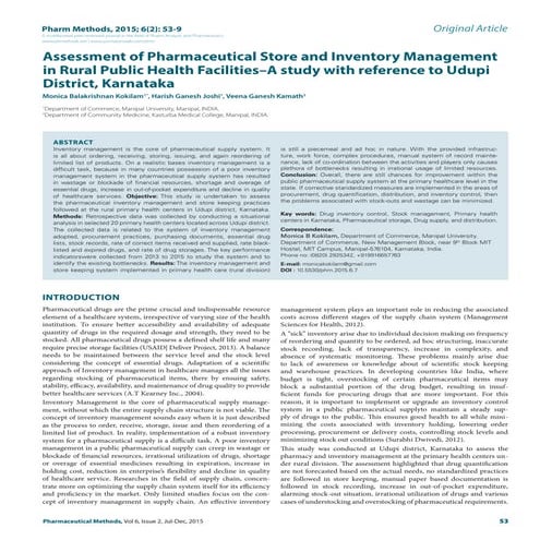 Assessment of Pharmaceutical Store and Inventory Management.pdf
