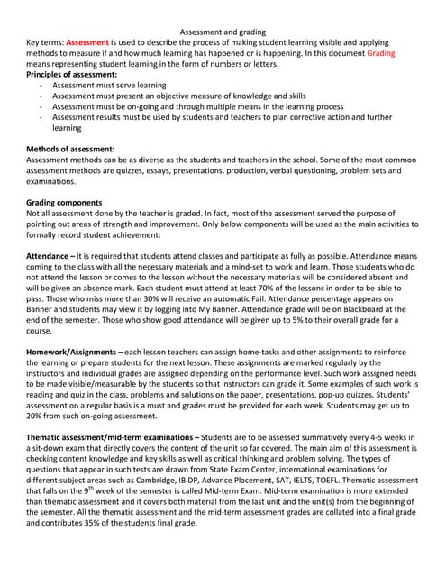 Assessment of Learning 2 | PPTX