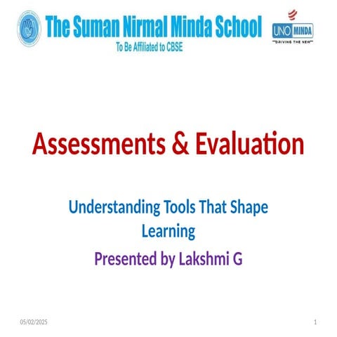 Assessments_and_Evaluation_Presentation.pptx