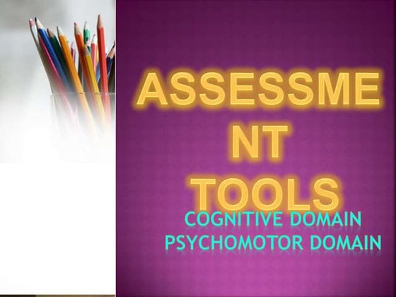 Criteria in Choosing Appropriate Assessment Tool | PDF | Educational ...