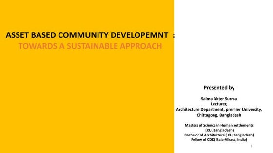 Community development | PPT
