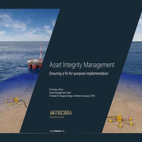 Asset Integrity Management | PPTX
