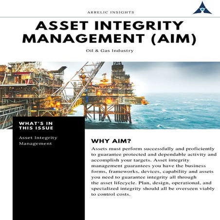 Asset Integrity Management | Arrelic Insights | PDF