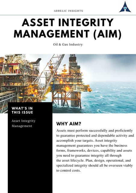 Asset Integrity Management | PDF | Civil Engineering Industry | Industries