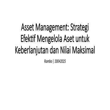 Introduction Asset Management created by RAMBO.pptx
