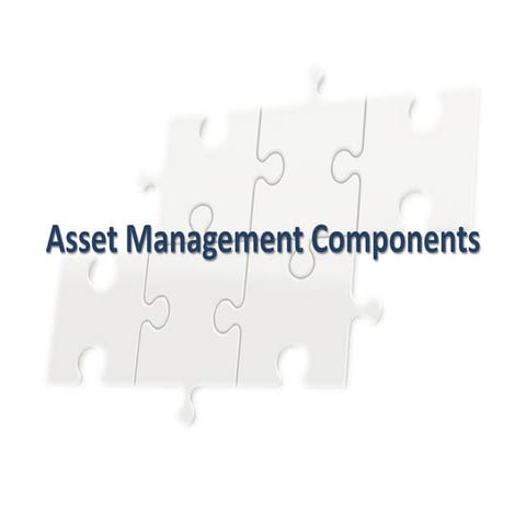 Asset Management Components by Cydney Davis | PDF