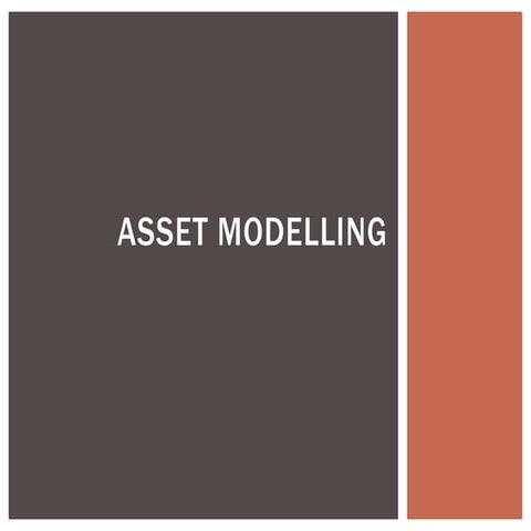 Asset modelling | PPTX
