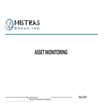 Asset monitoring | PPT