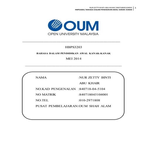 Assgment membaca | PDF