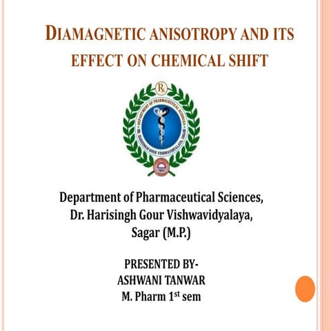 Absorption and intensity shift | PPTX