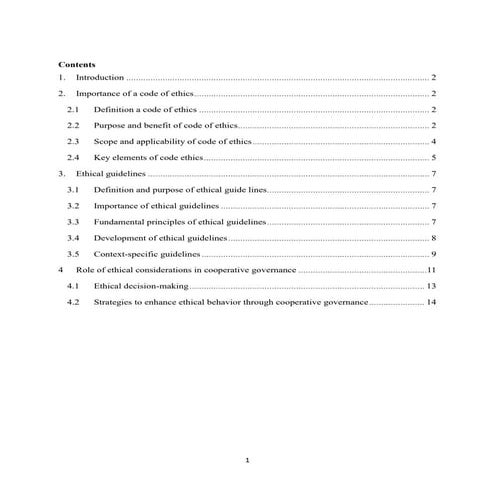 Codes of ethics | PPTX