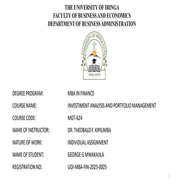 IAS 17 INDIVIDUAL ASSIGNMENT OF MBA-FINANCE | PPTX