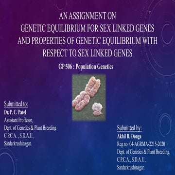 Assign. GP 506 sex linked genes AD.pptx