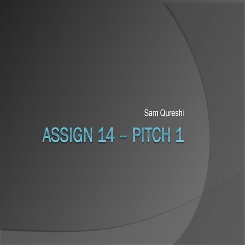 Assignment 14 | PPT | Injuries | Diseases and Conditions