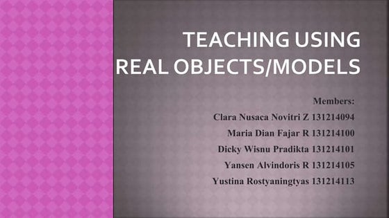 Realia & Model | PPT