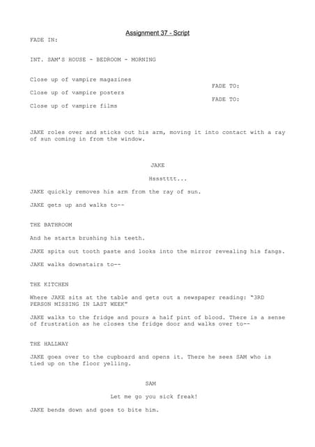 Jake Assignment 1 | PPT