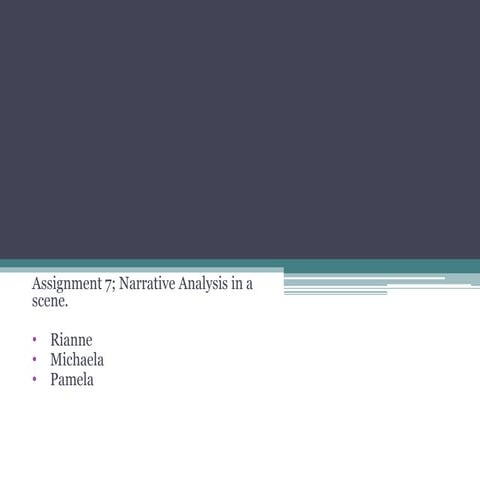 Assignemnt 7 media | PPT