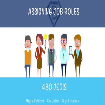 Assigning job roles | PPT