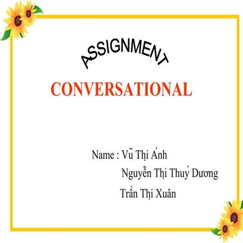 Assignment | PPT