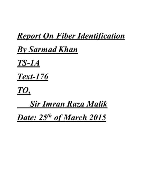 Solubility and chemical test of fibres | Study on solubility and ...