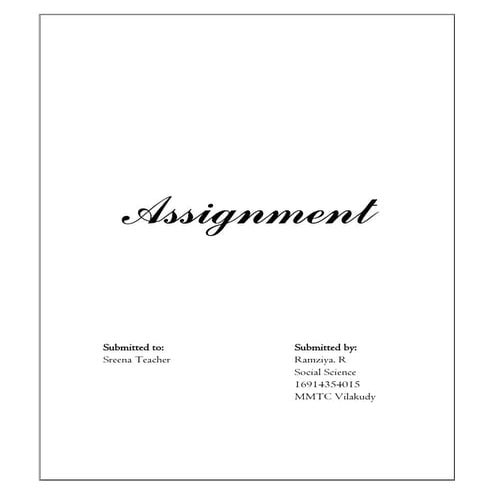 Assignment | PDF