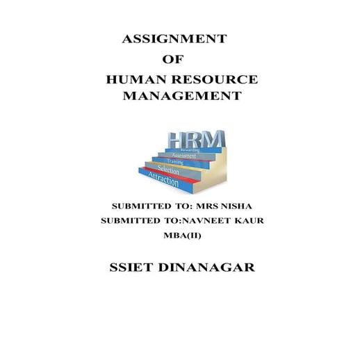 Human resource management | PDF