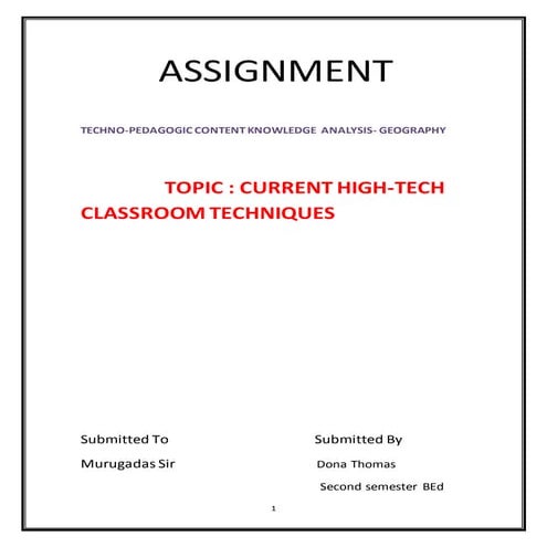 Assignment | PDF
