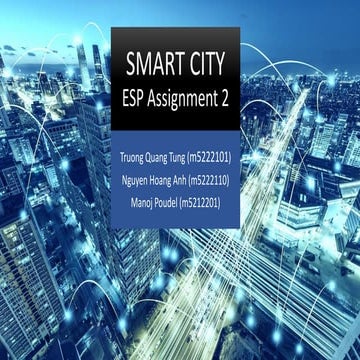 Assignment 2- Smart City | PDF