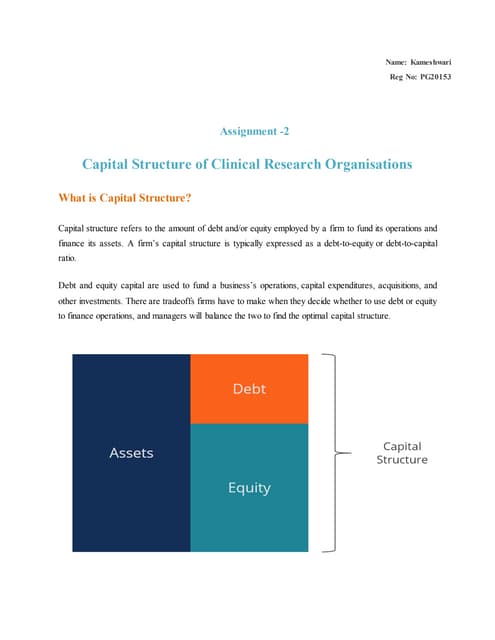 Financial Management Assignment Sample | PDF