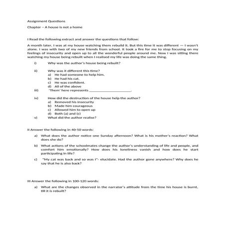 Assignment - A house is not a home - Copy.docx