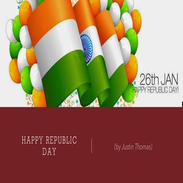 PPT ON REPUBLIC DAY OF INDIA | PPTX
